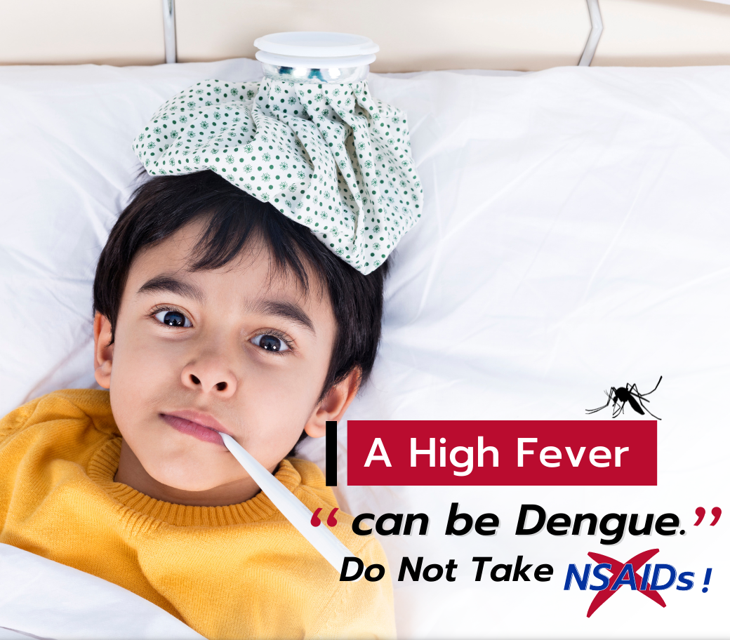 A High Fever can be Dengue. Do Not Take NSAIDs. | Chiangmai Hospital ...