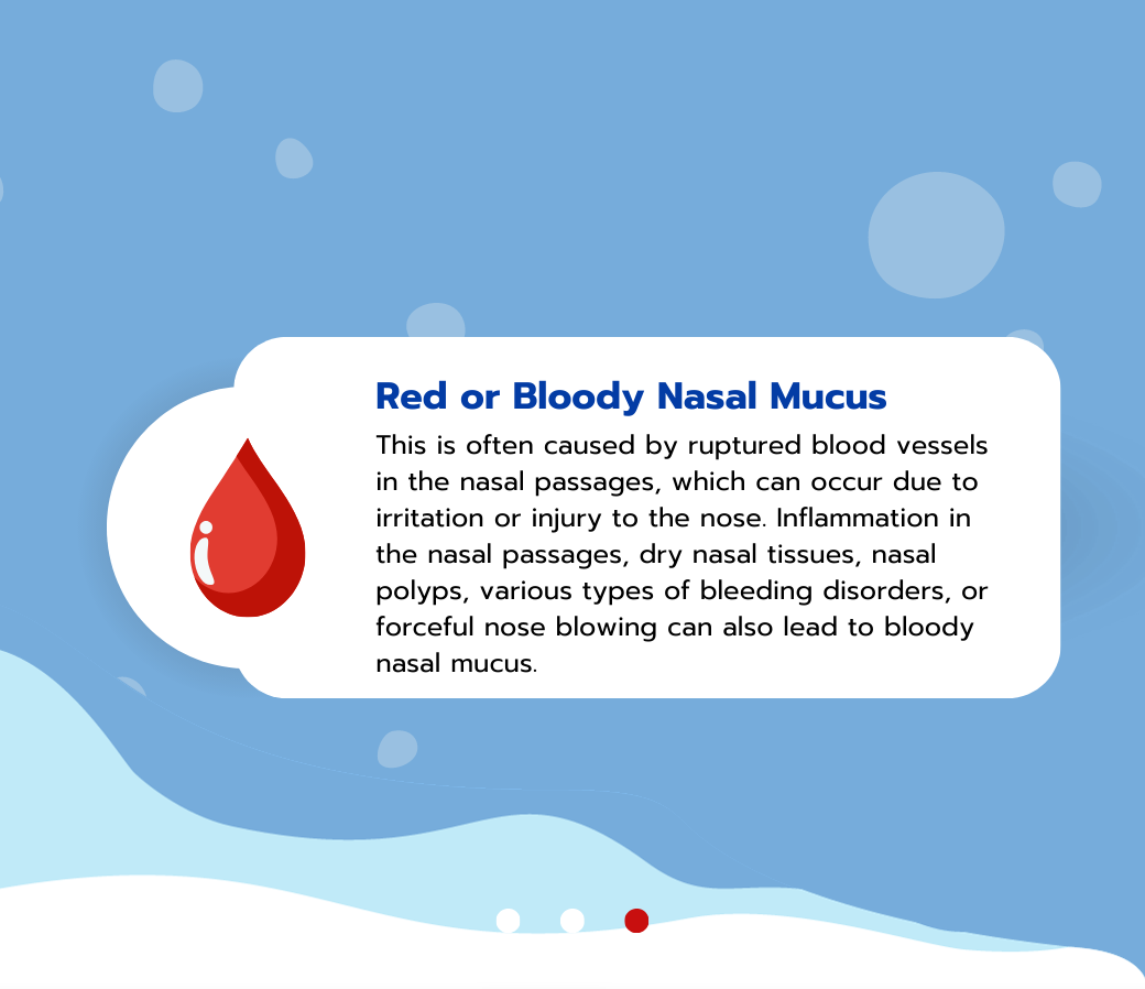 Did you know? The color of nasal mucus can indicate diseases ...