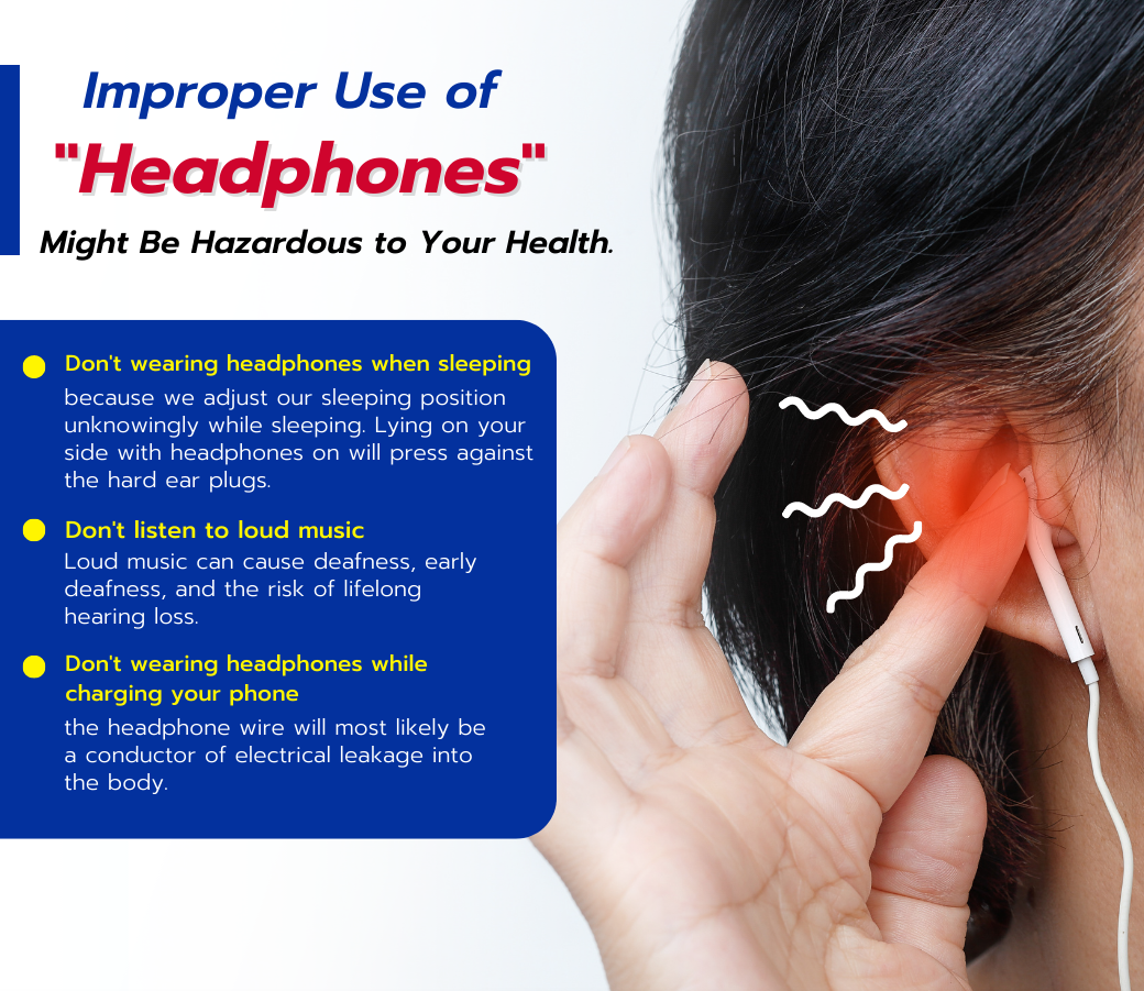 Improper Use of Headphones Might Be Hazardous to Your Health ...